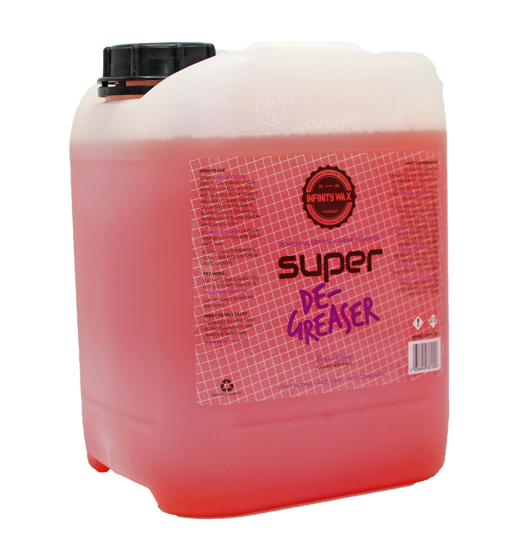 Super Degreaser - 5L – Infinity Wax